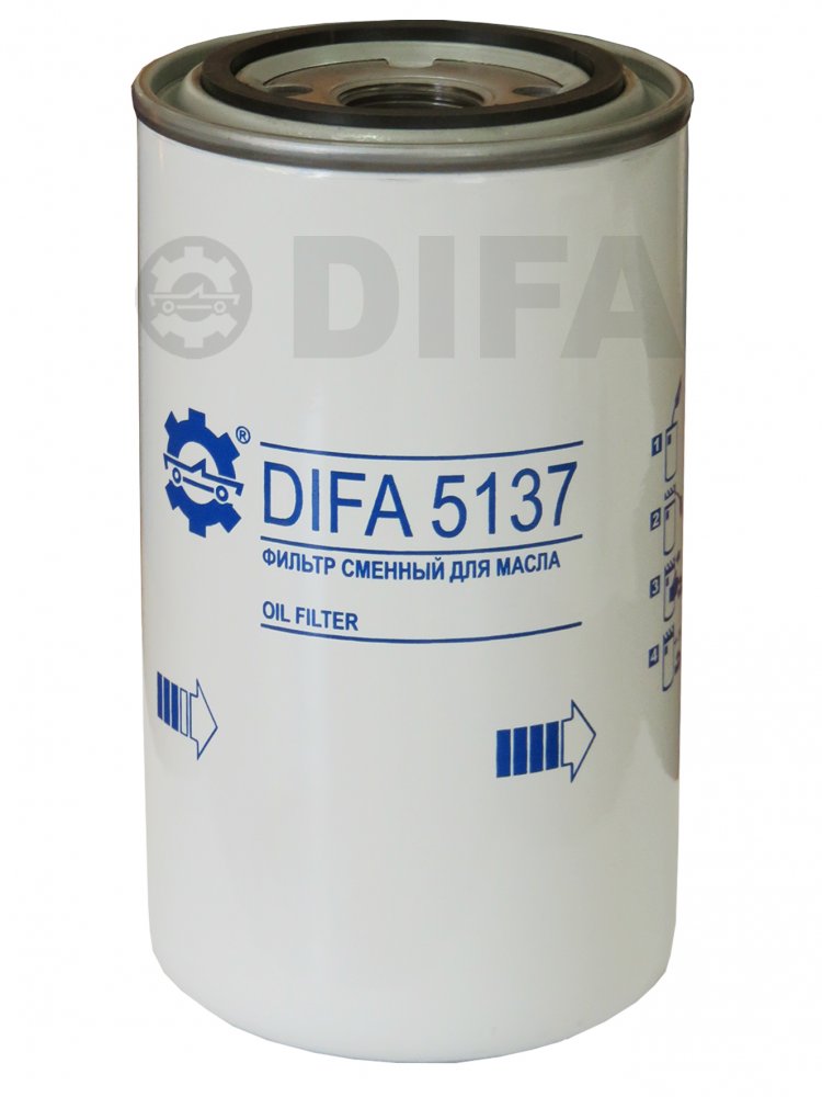 Фильтр гидравлический DIFA 5137 для коробки передач строительных и с/х ...